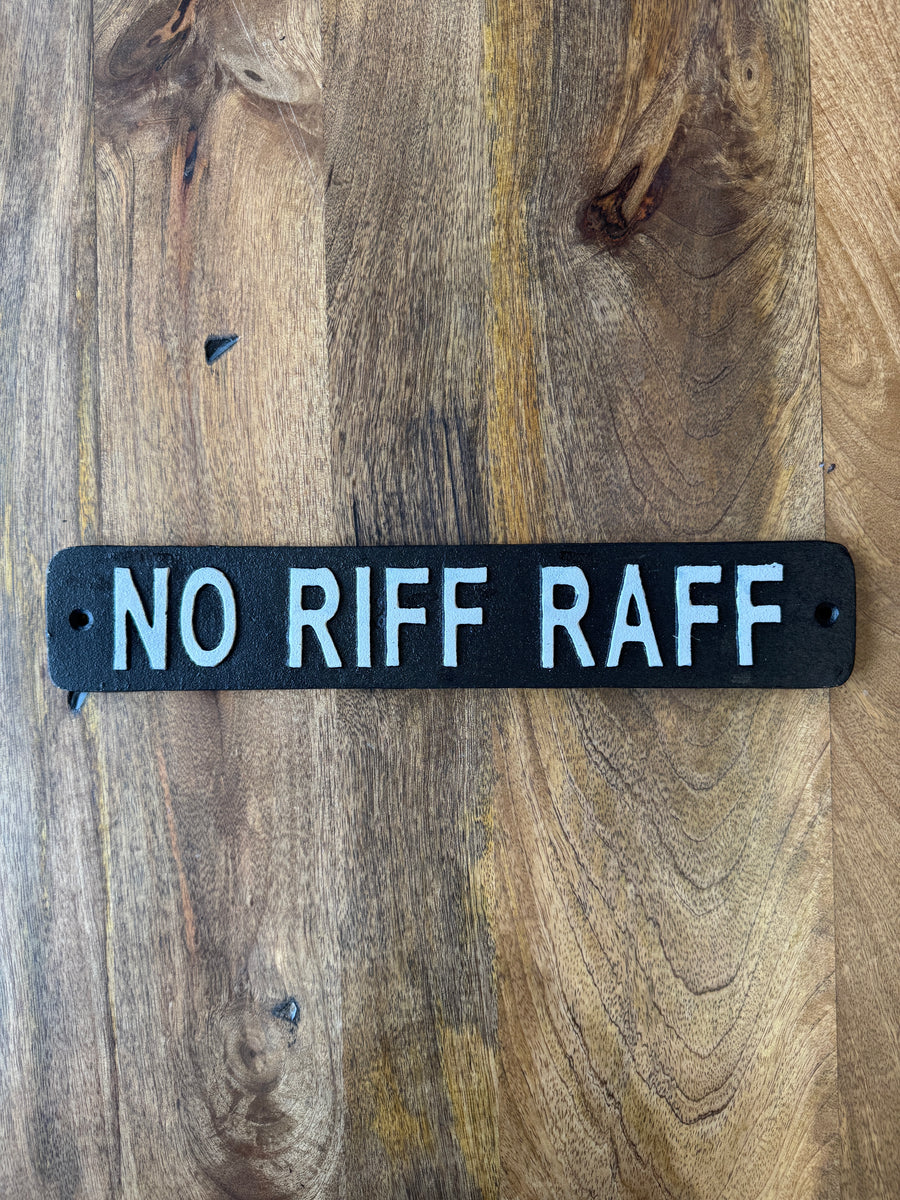 No Riff Raff – Simply Dutch