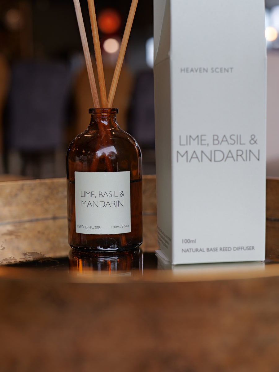 Lime, Basil and Mandarin Diffuser – Simply Dutch