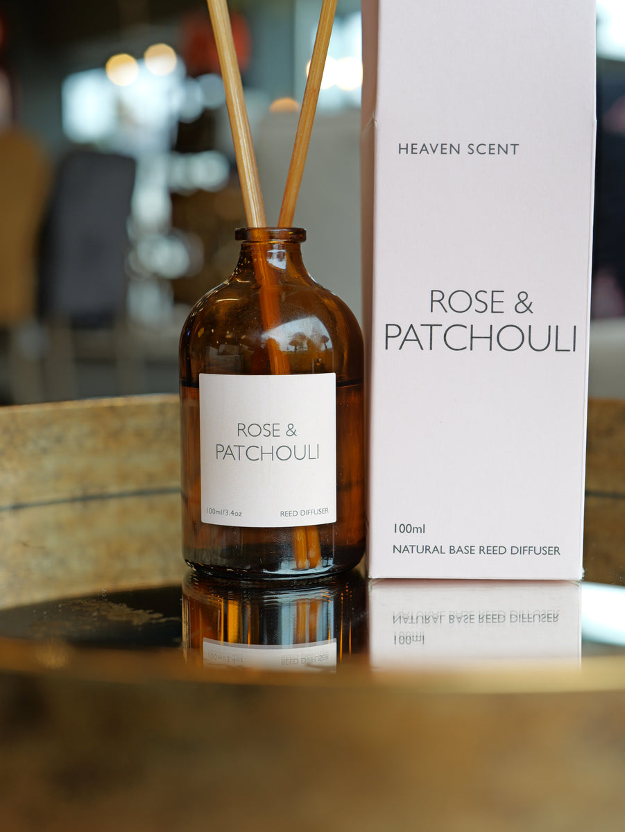 Rose & Patchouli Diffuser – Simply Dutch