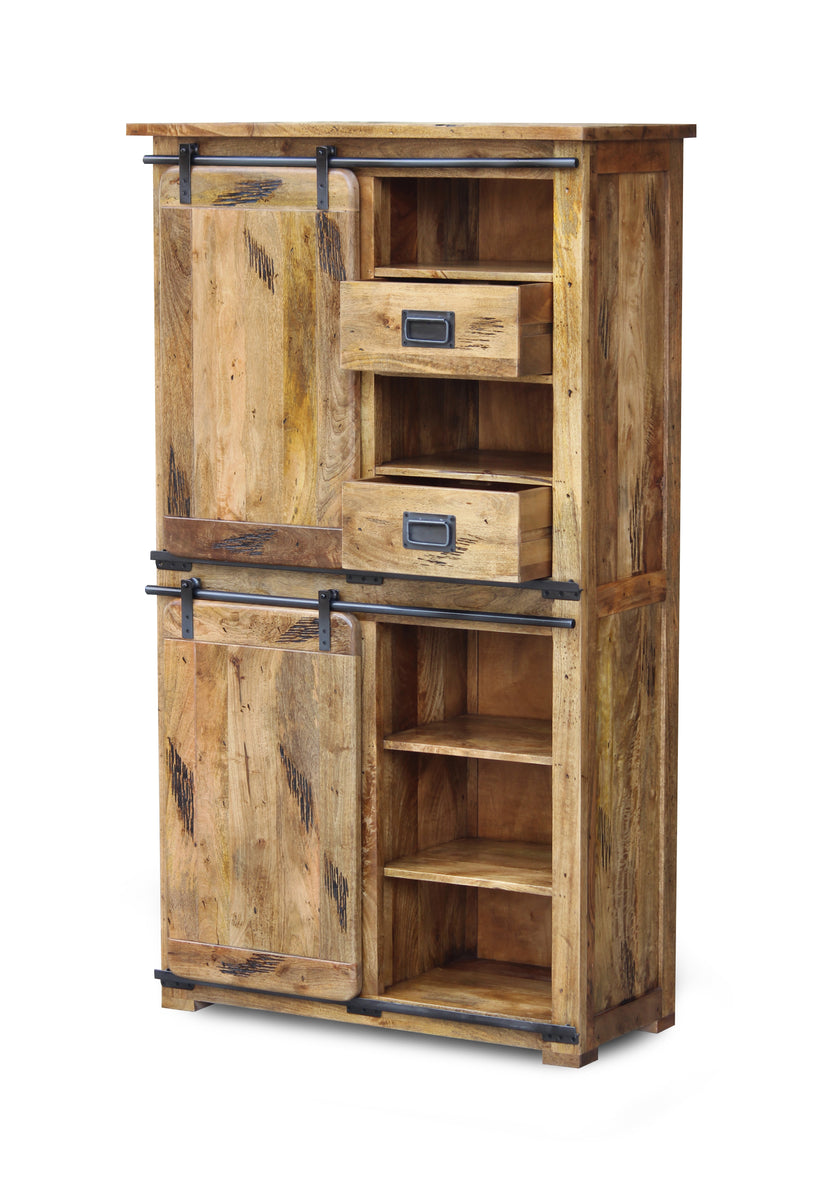 Goa Double Display Bookcase – Simply Dutch