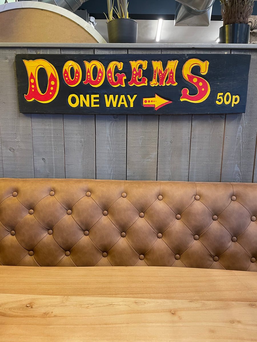 Dodgems Sign – Simply Dutch